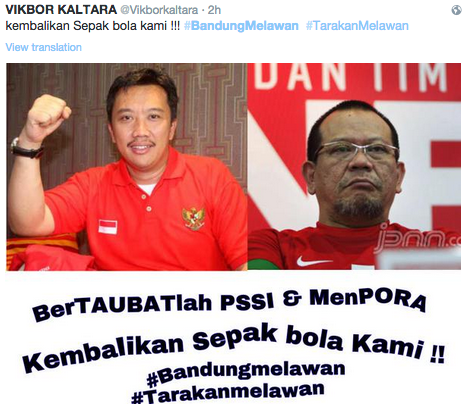 Begini Aksi Bobotoh Gelar Demo Sampai Muncul Meme Bandung Menggugat