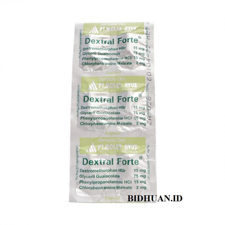 Obat Batuk Dextral Forte: Bahan Aktif, Dosis, Efek Samping - Berbagi ...